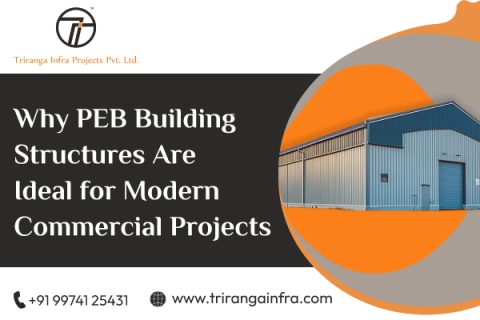 PEB Building Structures for Commercial Projects